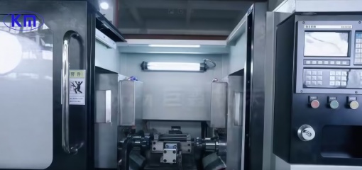 Face Milling and Center Drilling Machine, CNC machine, dual spindle ...